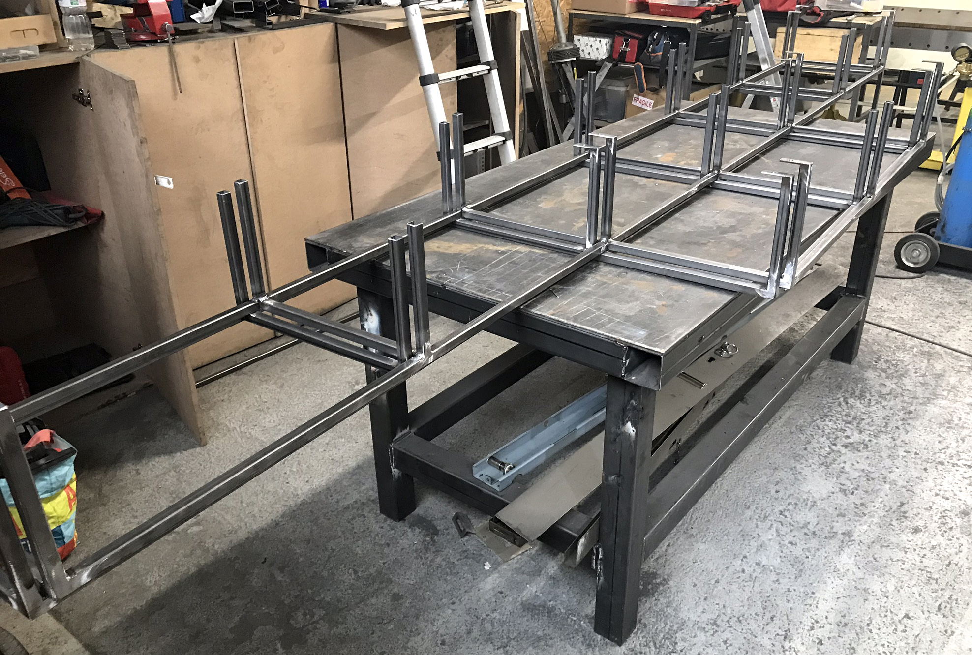 STRUCTURES de Caissons pour CUISINE - Au Coeur des Choses