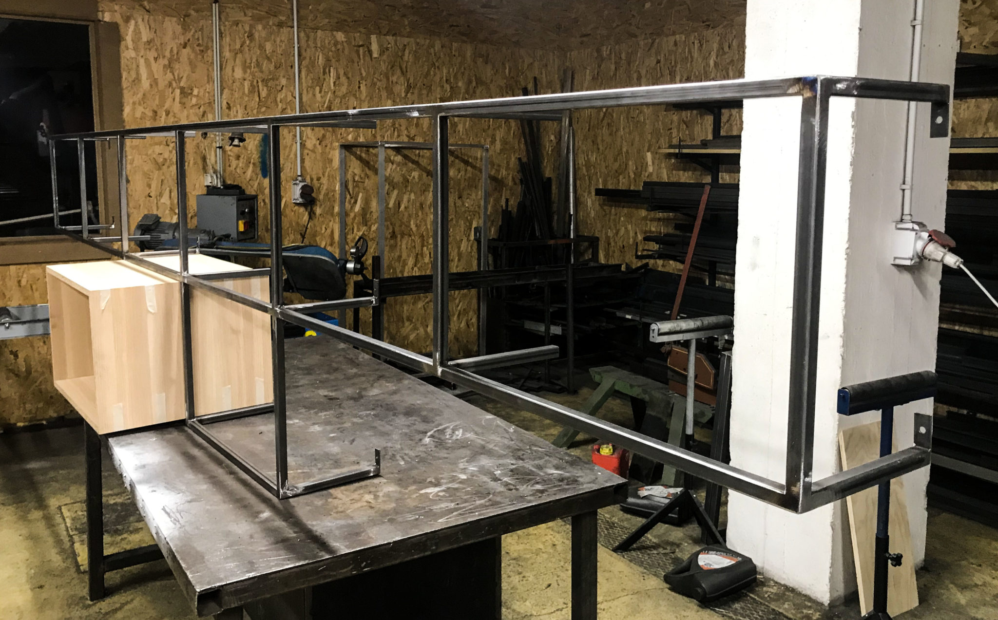 STRUCTURES de Caissons pour CUISINE - Au Coeur des Choses